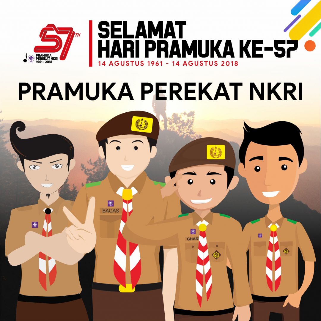Desain Hari Pramuka 2018 Template Banner by Pramuka Update