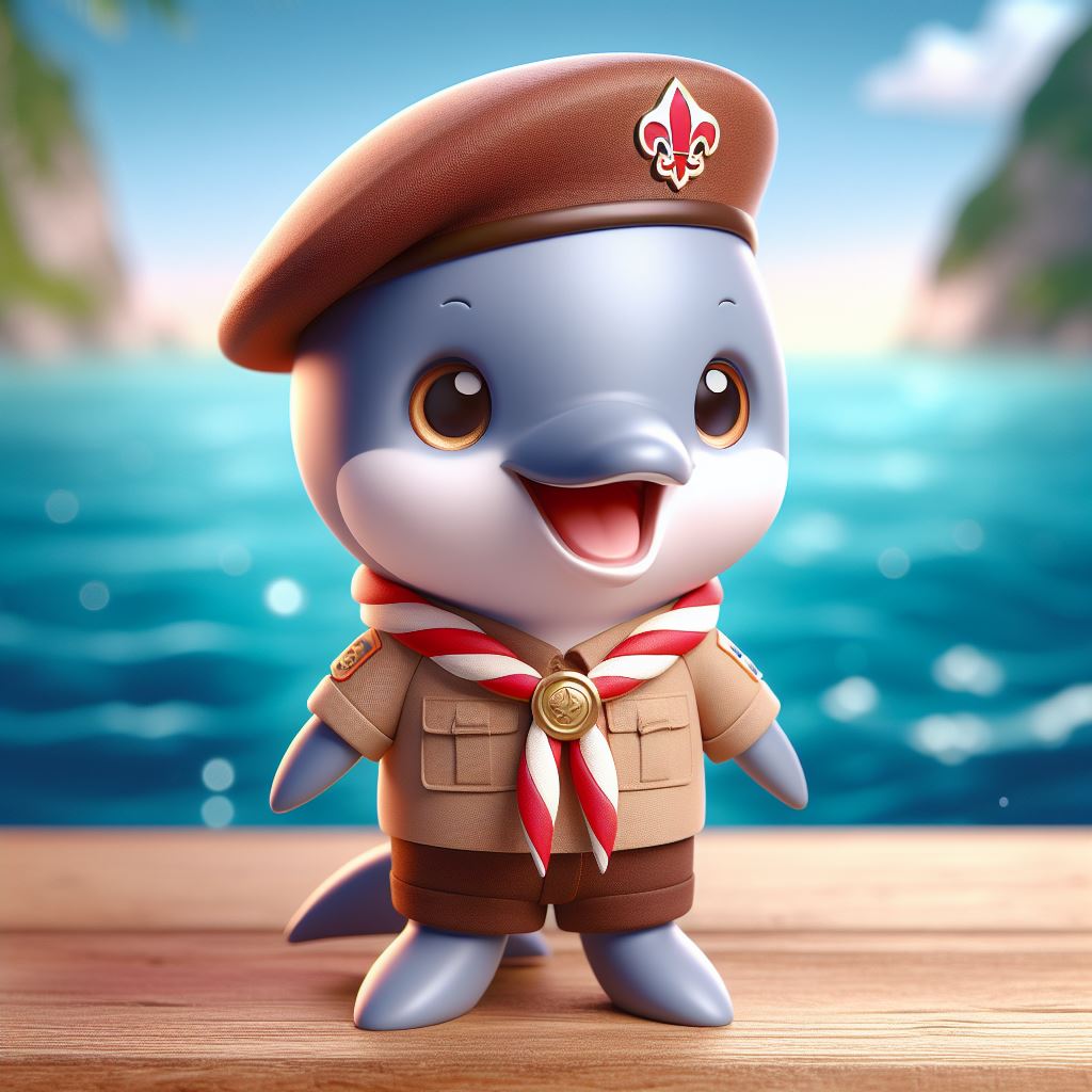 Kumpulan Kartun Maskot Regu Pramuka