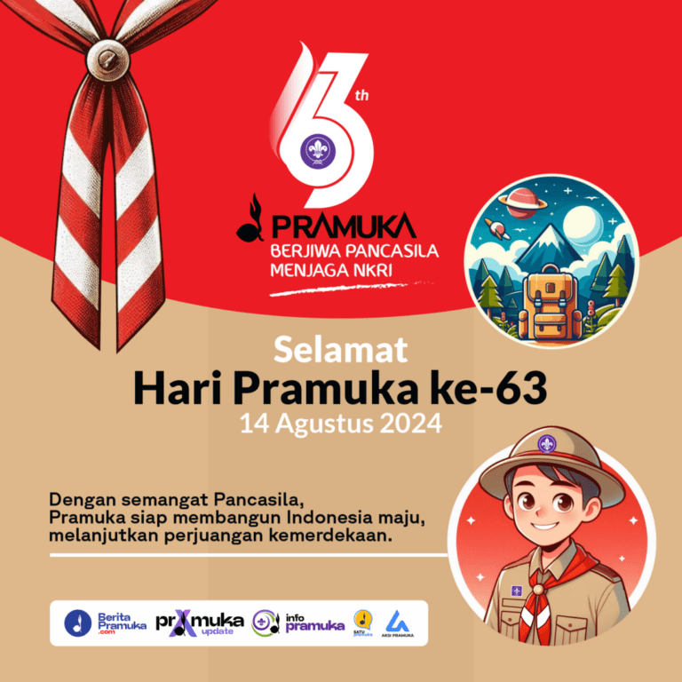 Contoh Desain Banner Pramuka